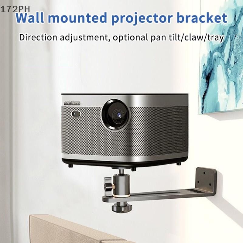[HOT] Portable Projector Bracket 360° Rotatable Wall Mount Beamer ...