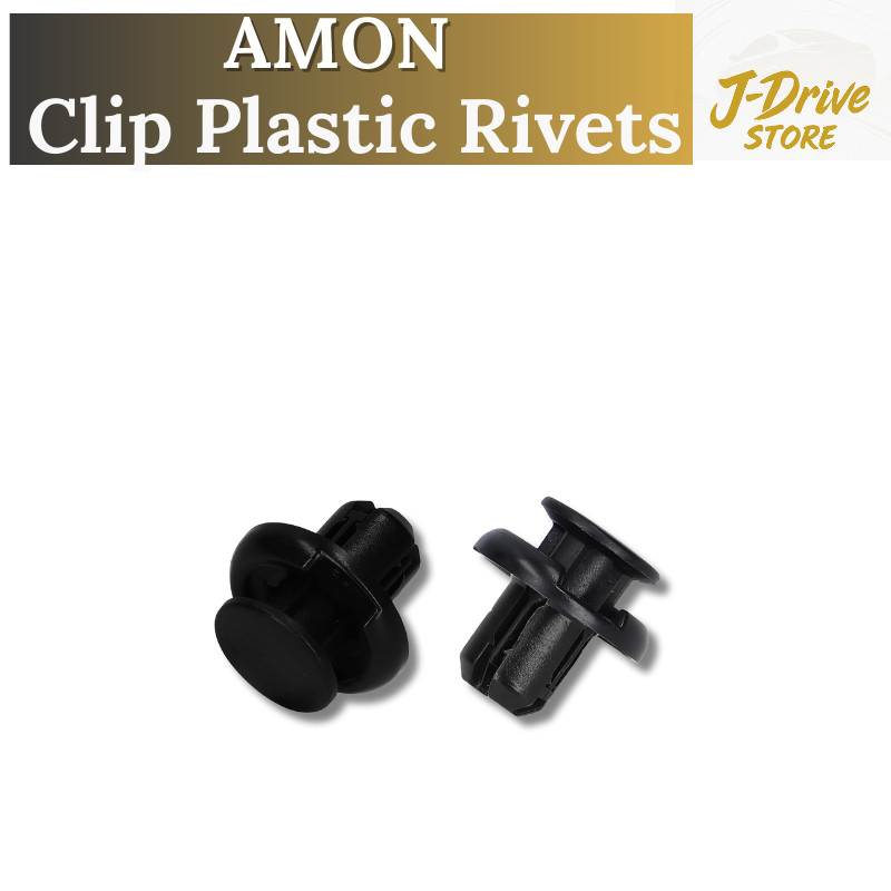 Amon 4832 Plastic Rivets for Honda Cars – Front Grille/Bumper Clips ...