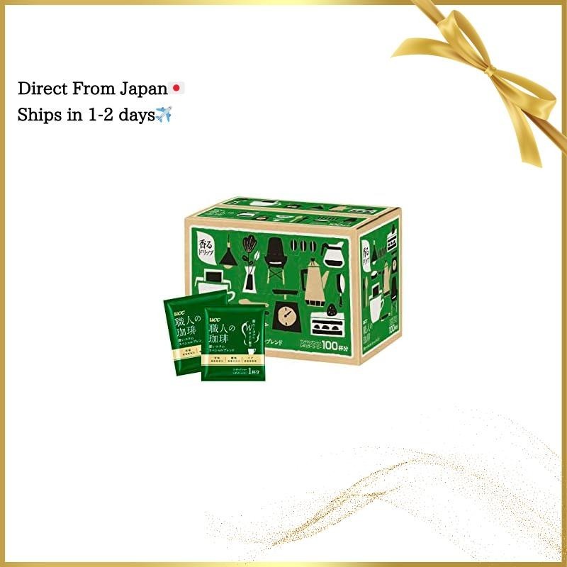 UCC Craftsman's Coffee Drip Coffee Deep Rich Blend 100 Cups 700g UCC Craftsman's Coffee One Drip ...