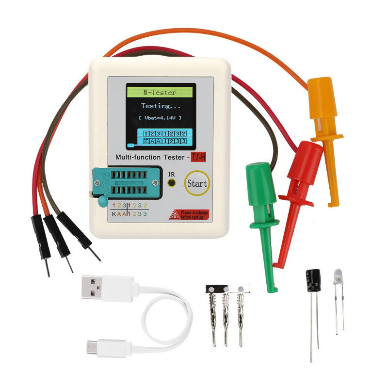 T7 TC-T7-H LCR-T7-T3-TC1 TFT Transistor Multifunction Tester Self ...
