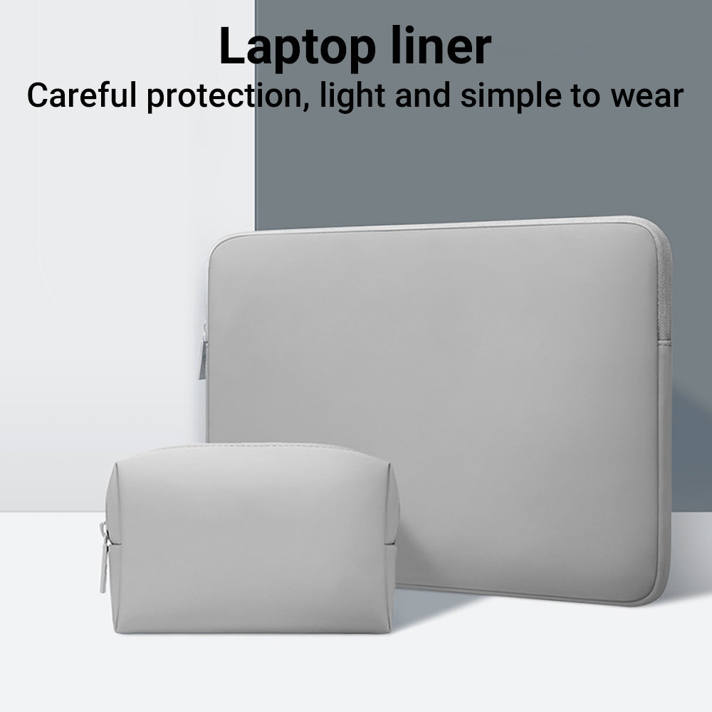 High Grade Laptop Bag 13 14 15.6 inch Zipper Soft cover Unisex Portable ...