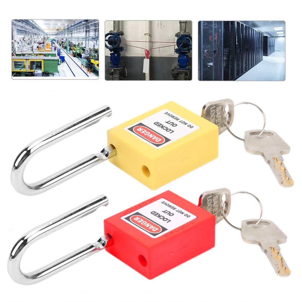 Iuxishop Safety Padlock Lockout Tagout Lock for Power Plants Factories ...