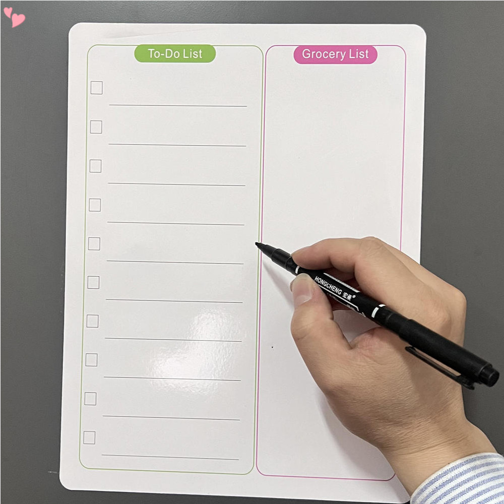 Magnetic Dry Erase Calendar for Fridge，To Do List Pad | Shopee Philippines