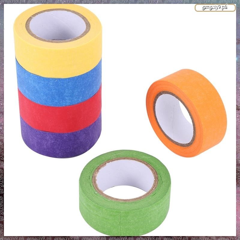 [L E U R] Colored Masking Tape,Colored Painters Tape for Arts and ...