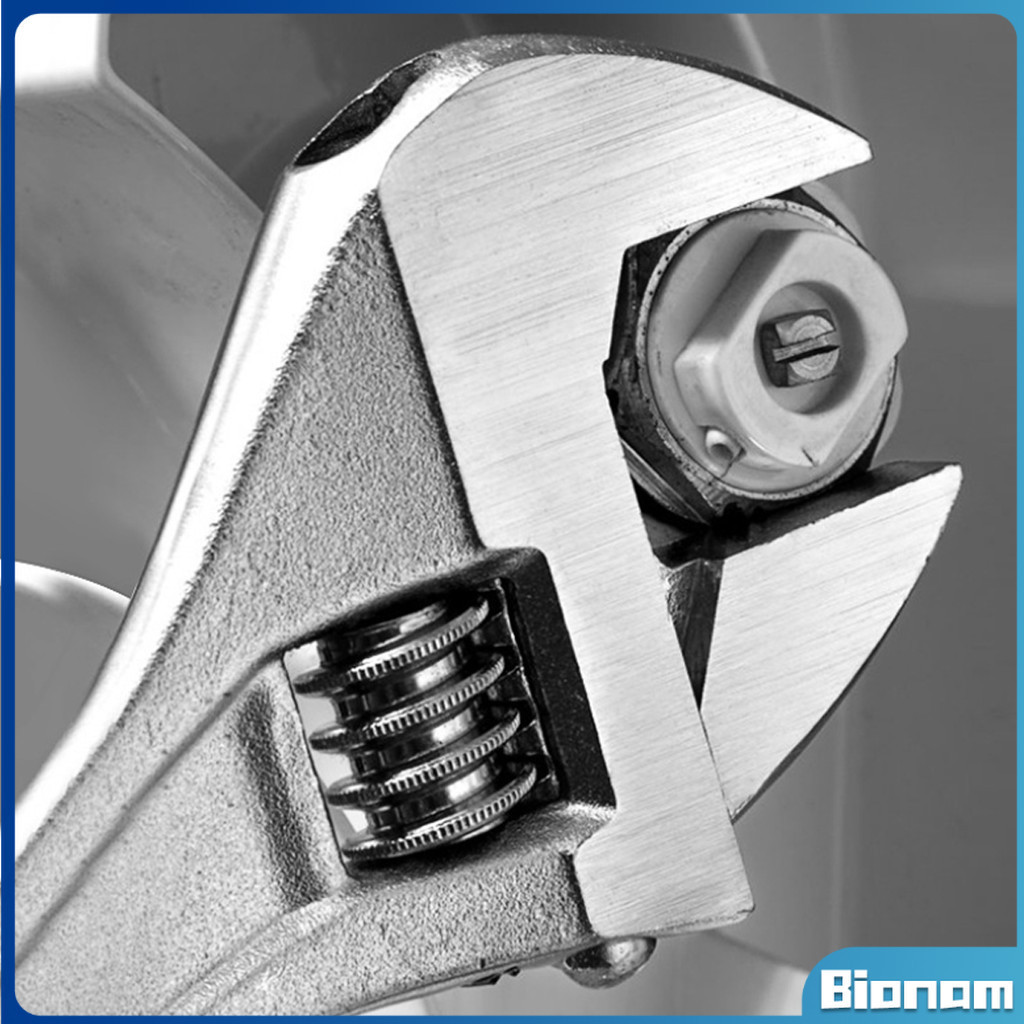 Bionam Adjustable Wrench Secure Adjustable Jaw/Rust Resistant Finish ...