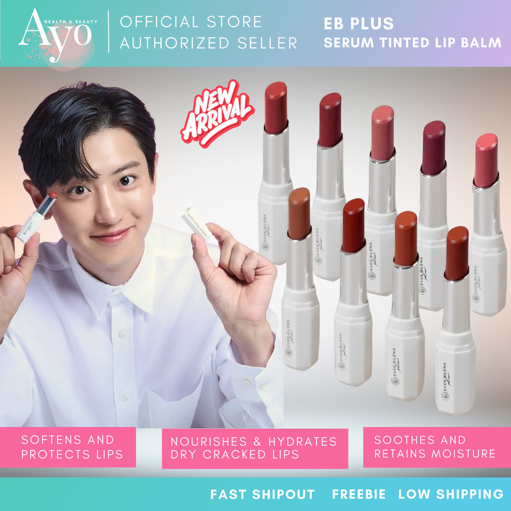 EB Plus SERUM TINTED LIP BALM | Soothes and Hydrates NEW SHADES ...