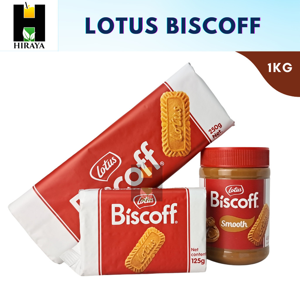 Lotus Biscoff Biscuit 250g / 125g / Biscoff Smooth Spread 400g | Shopee ...