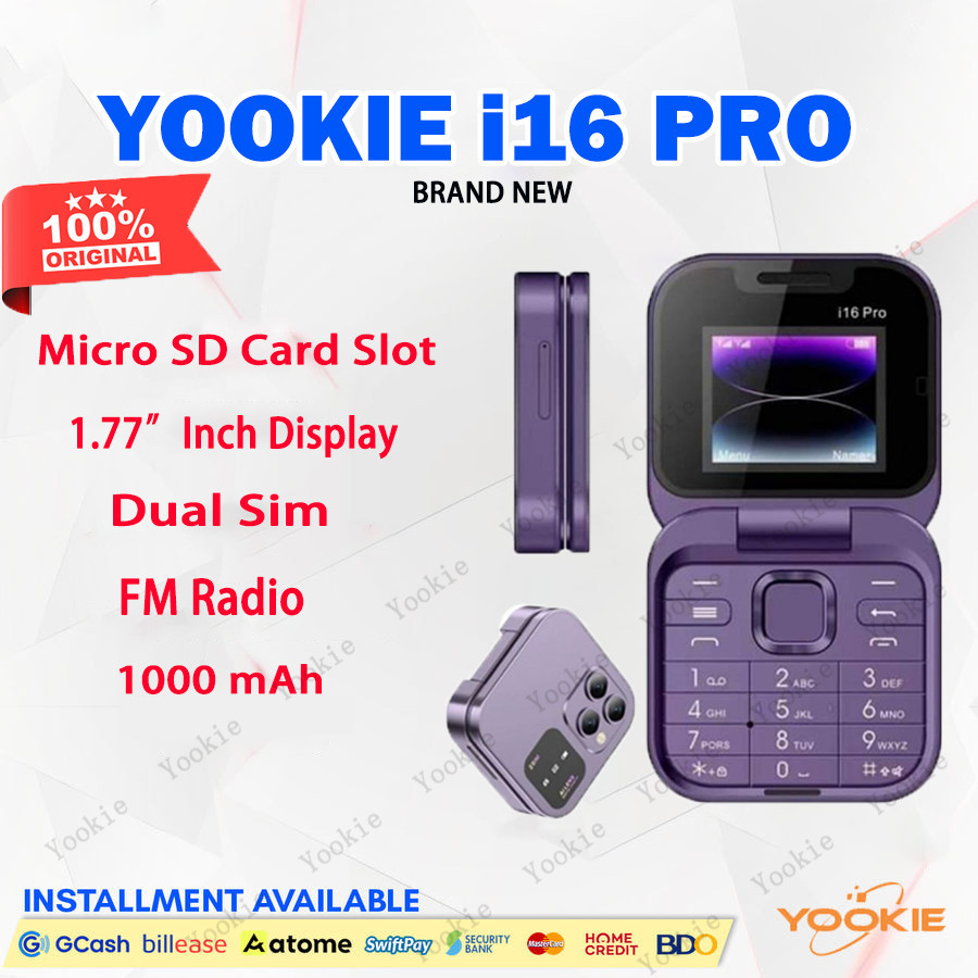 i16 pro Flip Phone Original GSM Flip Mobile Phone Dual Card Function ...