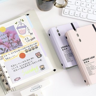 PAE Imported Japan Hard Cover Simplistic Binder with 60 pages Loose ...