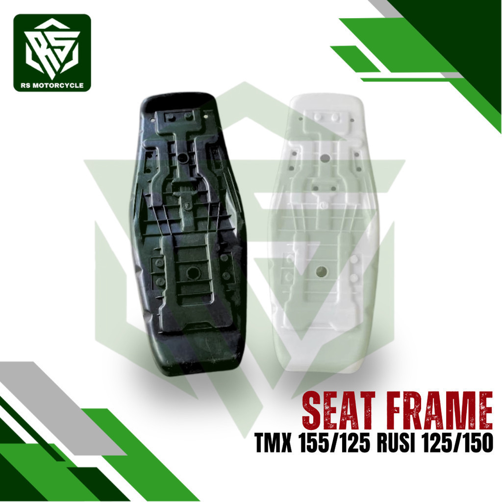 [RS MOTORCYCLE] MOTORCYCLE SEAT FRAME WITH BRACKET FOR TMX 155/125 RUSI ...