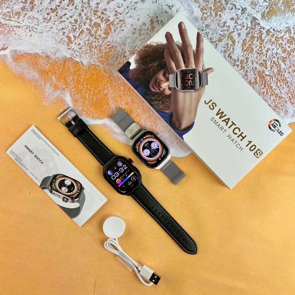 2024 New JS WATCH 10S Smart Watch Bluetooth Call 4GB 2.1-inch AMOLED 3D ...