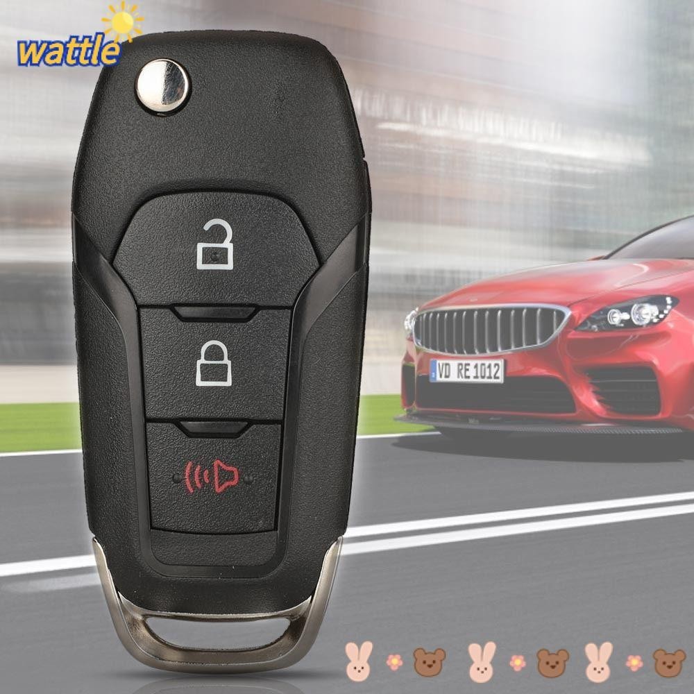 WATTLE Car Key Shell, 2/3/4 Button HU101 Blade Remote Car Key Shell ...