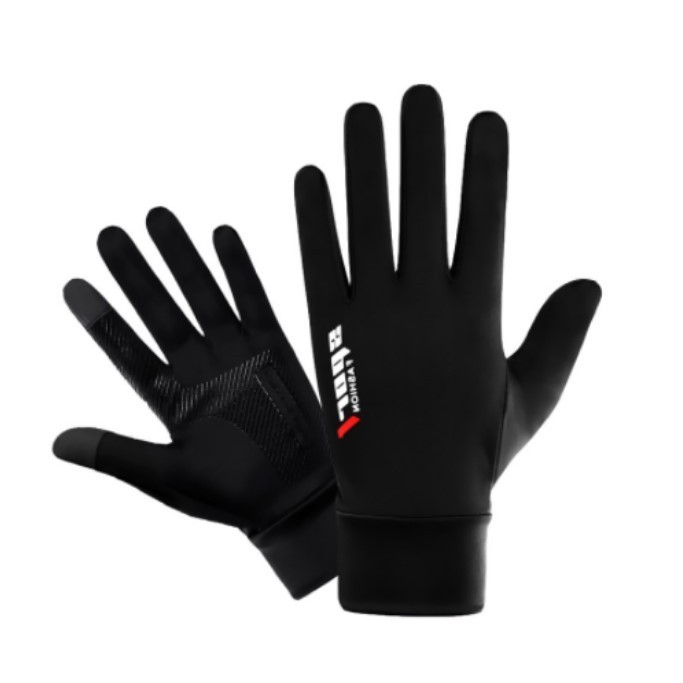 Motorcycle racing gloves breathable ice silk non-slip thin UV ...