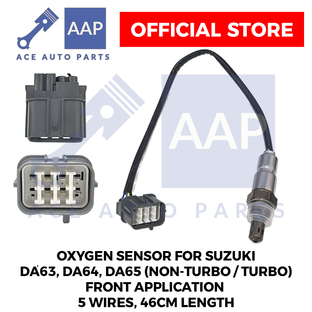 Oxygen Sensor Suzuki Transformer DA63 DA64 DA65 Non-Turbo/Turbo 5 Wires ...