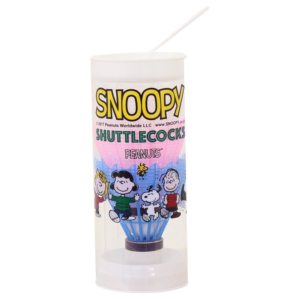 SNOOPY Badminton Shuttles Set of 3 Pink White Blue SN-103 | Shopee ...