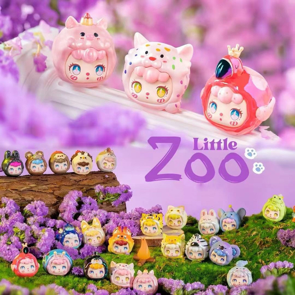 Lila Zoo Series Blind Box Trendy Toy Cartoon Cute Girl 's Doll Desktop ...