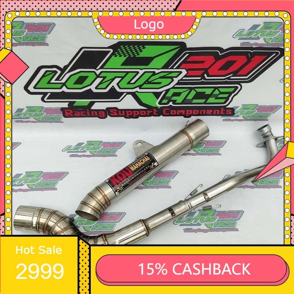 Super OPEN!!! Kou Mahachai Conical Open pipe 1set Big Elbow for wave ...