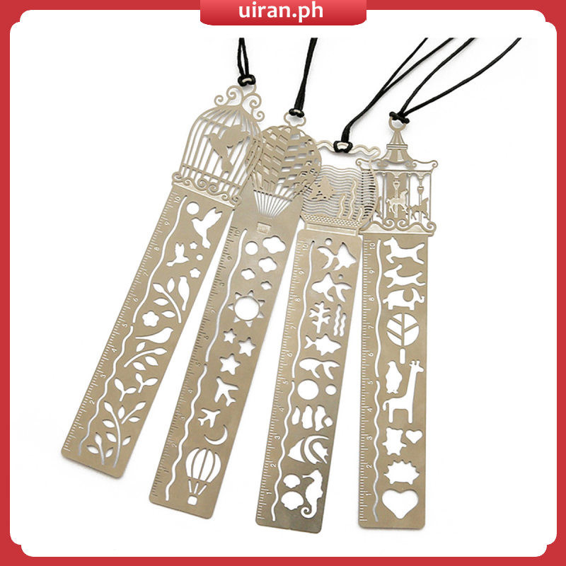 Ruler Bookmark Painting Stencil Creative Scrapbook Account Metal uiran ...