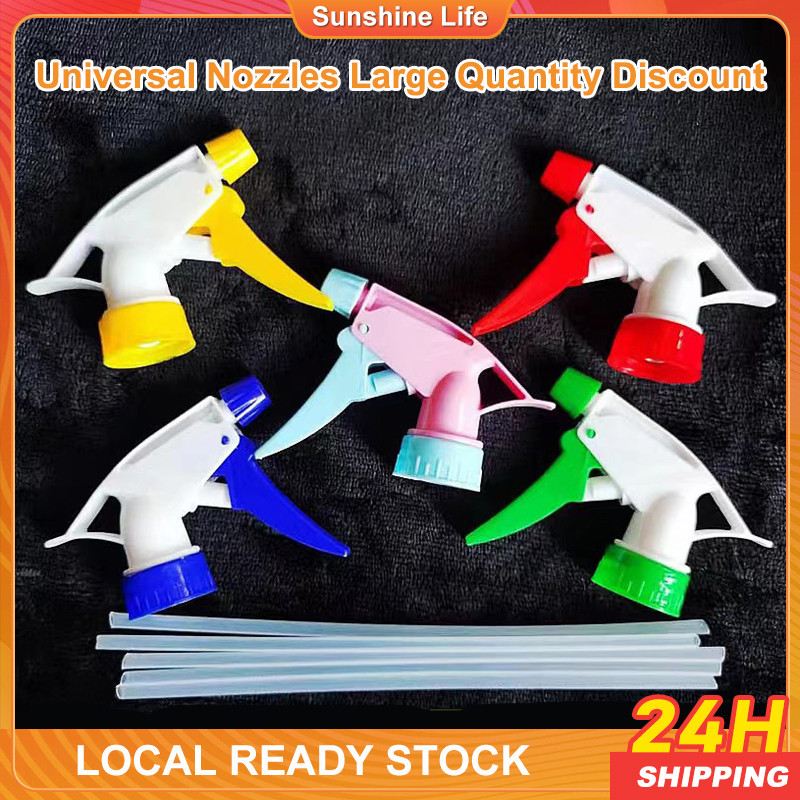 5Pcs Universal Plastic Spray Nozzles Mineral Water Bottle Garden Flower ...