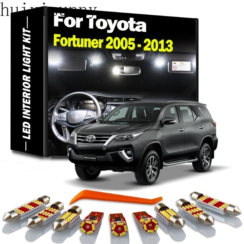 HYS Interior LED Lights For Toyota Fortuner MK1 MK2 2005 2006 To 2021 ...