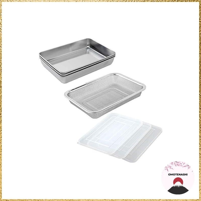 Ernest [Made in Japan] Bat (set) stainless steel frying 7 pieces (3 ...