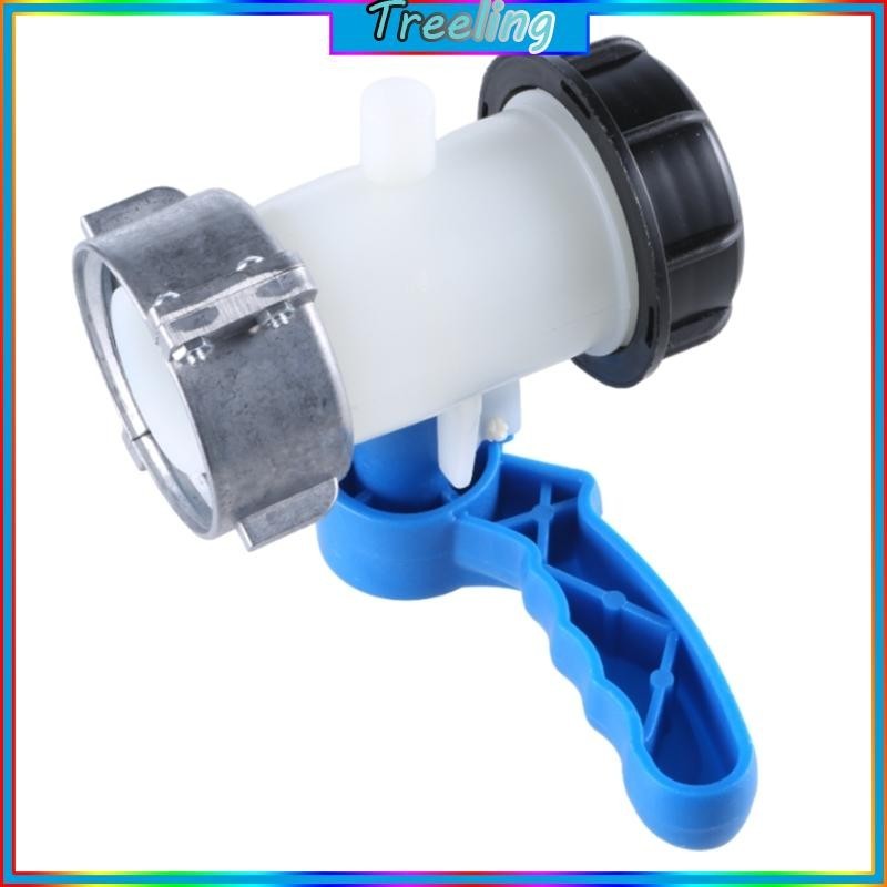 Treeling 62mm Water Tanks Outlet Adapter 1000L IBC Tanks Container ...