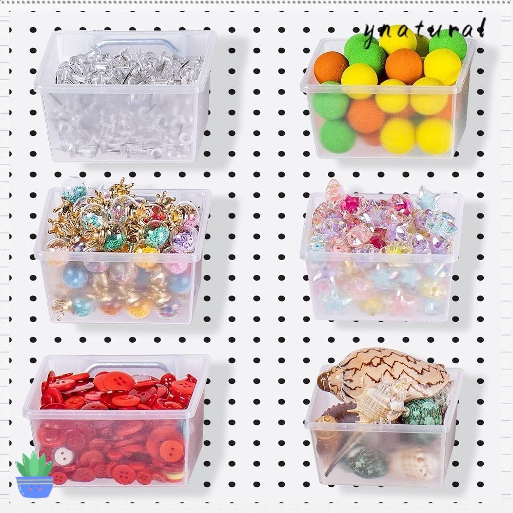 YNATURAL Pegboard Bins, PP Pegboard Hooks, Pegboard Box | Shopee ...