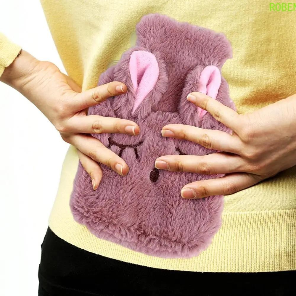 ROBEN Hot Water Bag, Warm Squinting Rabbit Heat Pack, Hot Pack Plush ...