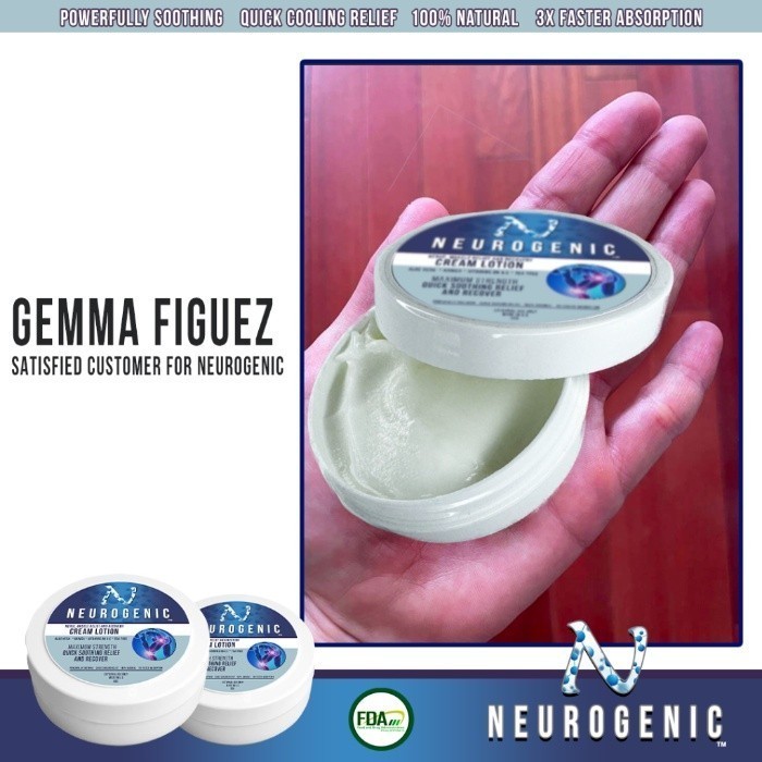 NEUROGENIC CREAM LOTION - Nerve & Muscle Pain Relief and Recovery ...