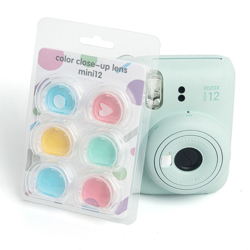 4/ 6pcs Filter Set for Fujifilm Instax Mini 12 Instant Camera Close-up ...