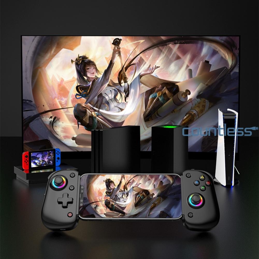 Mobile Phone Gamepad Controller Bluetooth-Compatible Hall Effect Stick ...