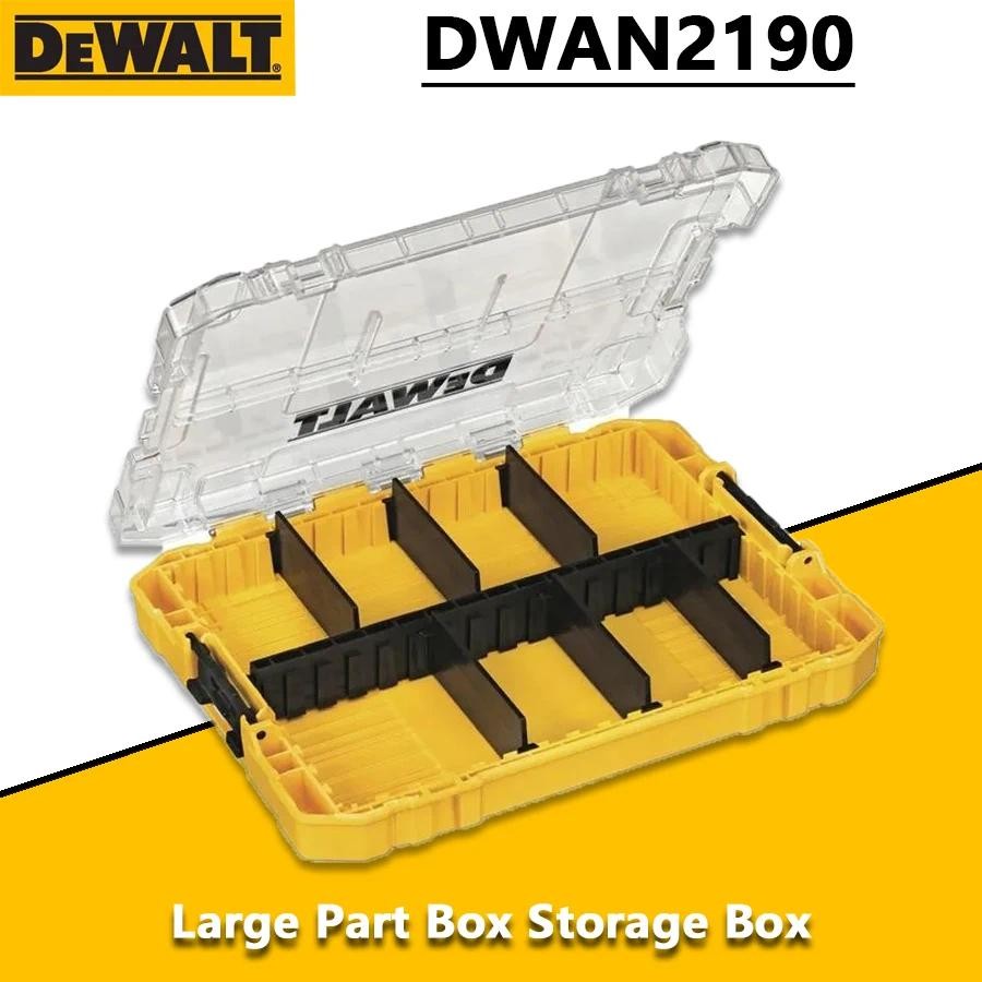 DEWALT DWAN2190 Large Part Box Storage Box Transparent Plastic ...