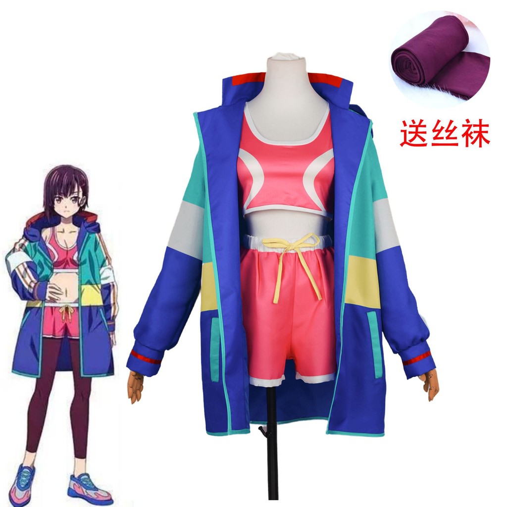 Zombie 100% New Style Anime cos Costume Mikazuki Kando Kagura cosplay ...