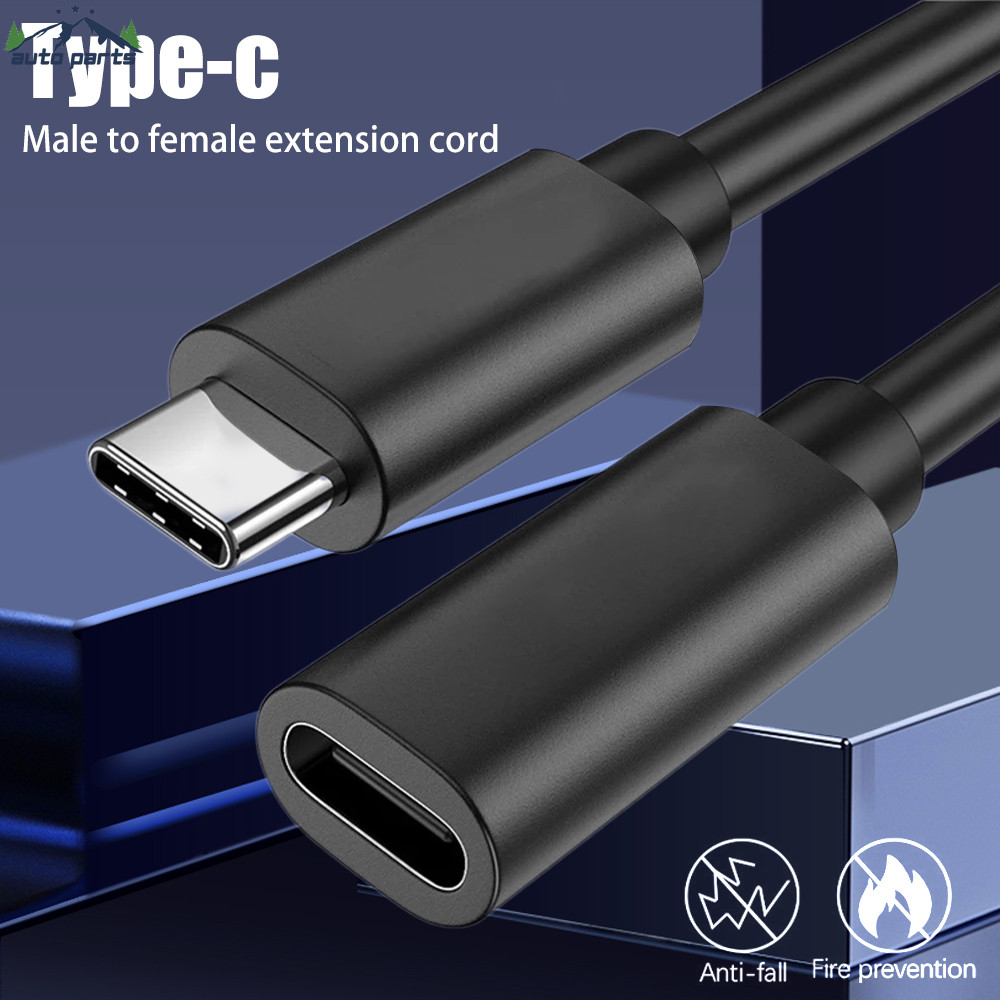 0.5M/1M Type C Extension Cable - Male To Female USB-C Cable - For ...