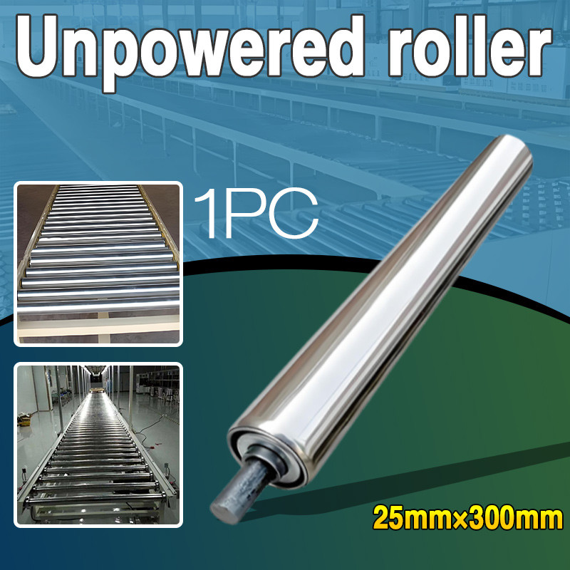 Conveyor Roller 25mm*300mm for cycling roller Textile factory Conveying ...
