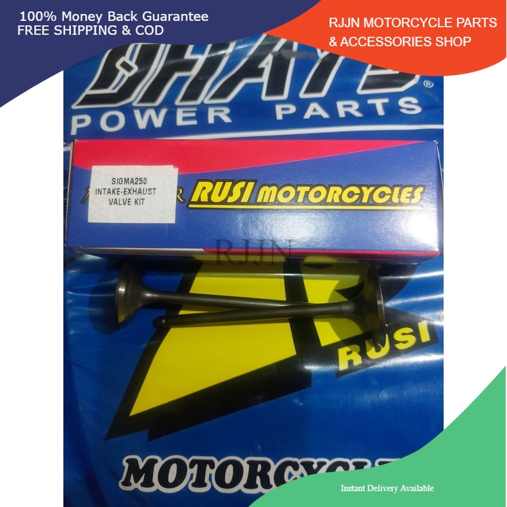 RUSI SIGMA 250 INTAKE/EXHAUST VALVE | Shopee Philippines