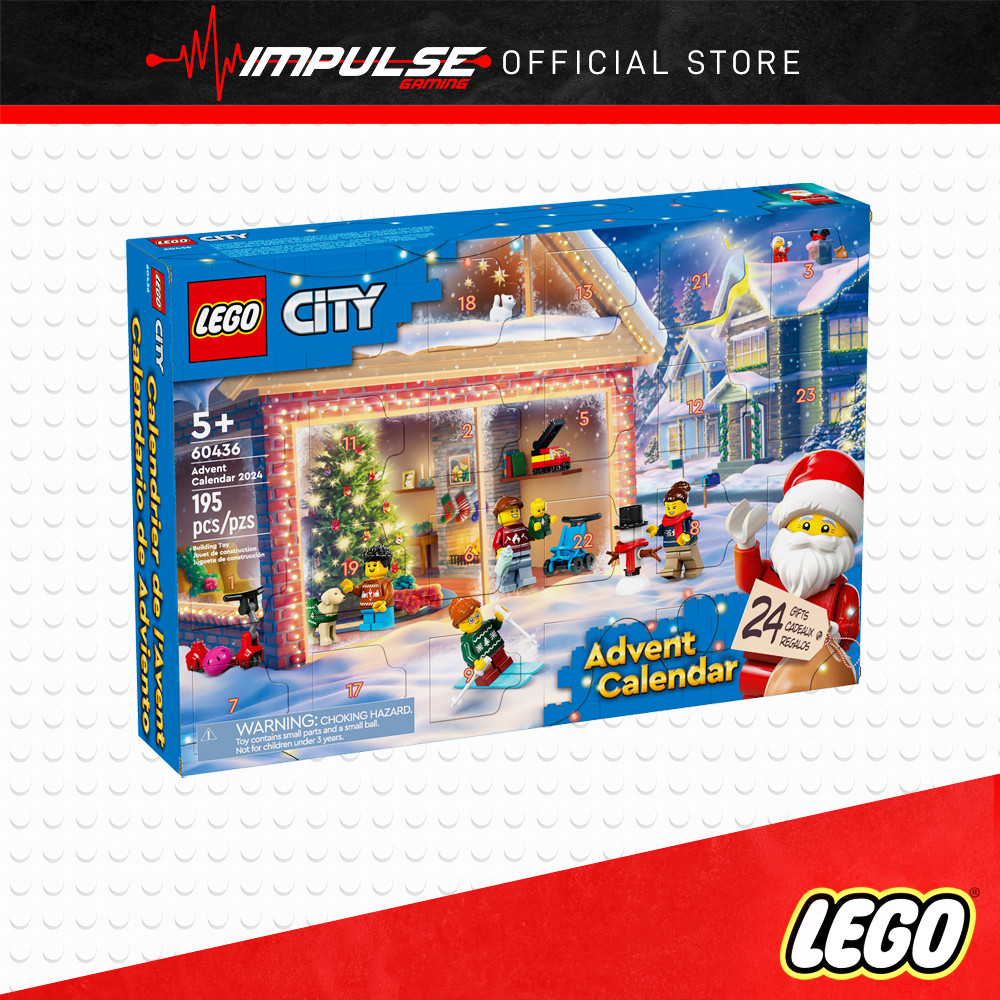 LEGO 60436 Advent Calendar 2024 City | Shopee Philippines