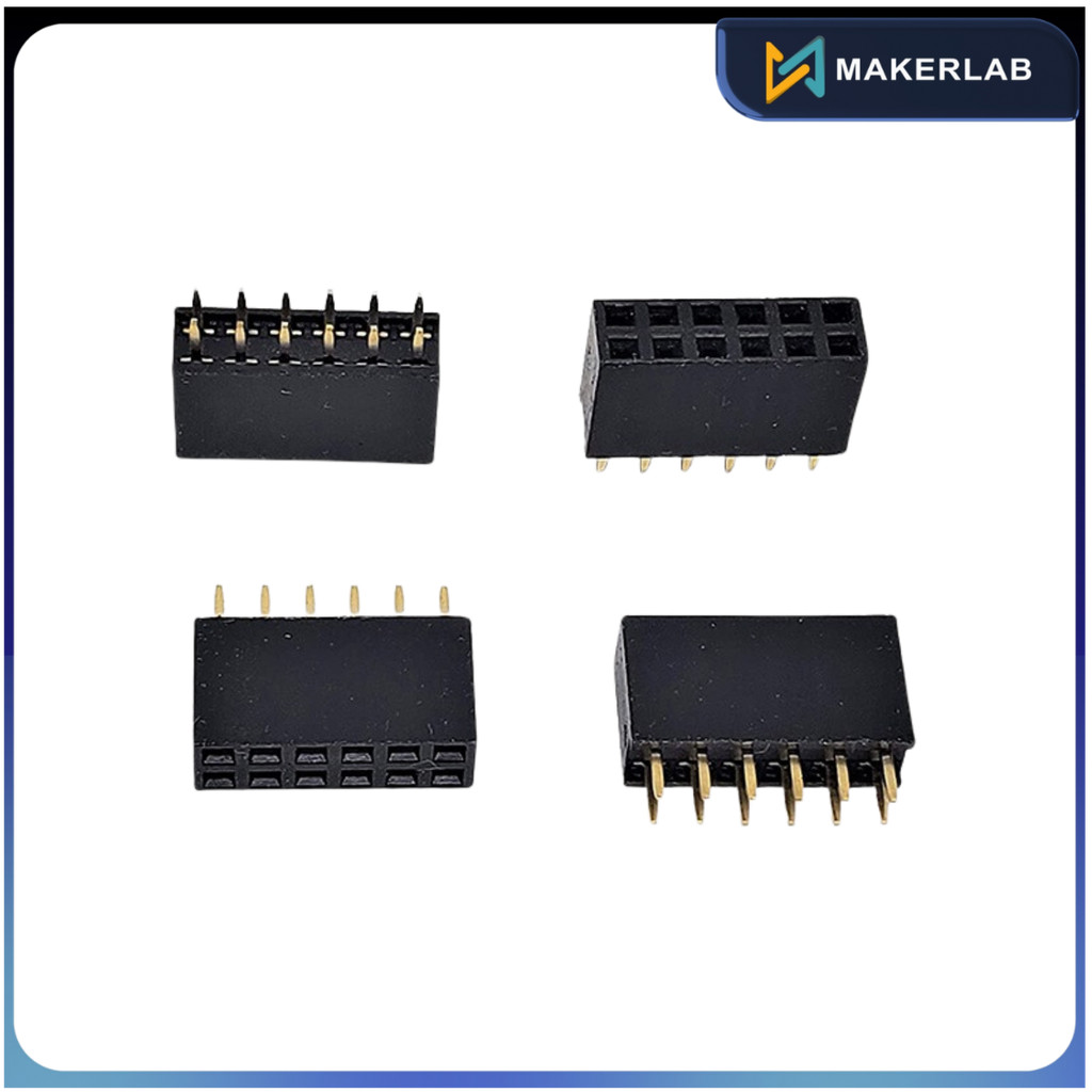 2x6 Female Header Straight | Shopee Philippines