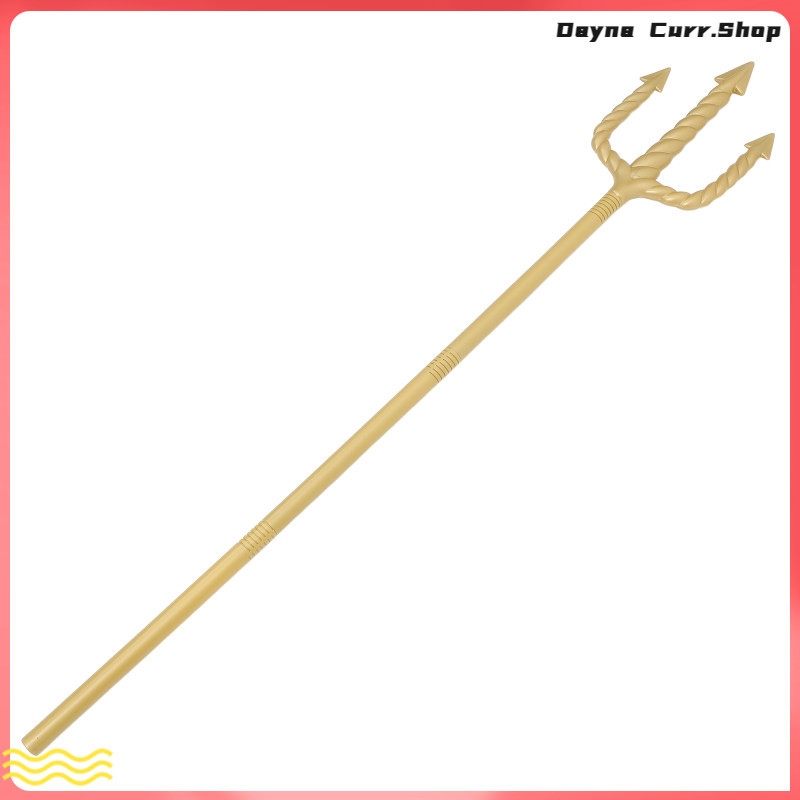 The Halloween Costumes Toys Three-pronged Scepter Prop Trident Trick ...
