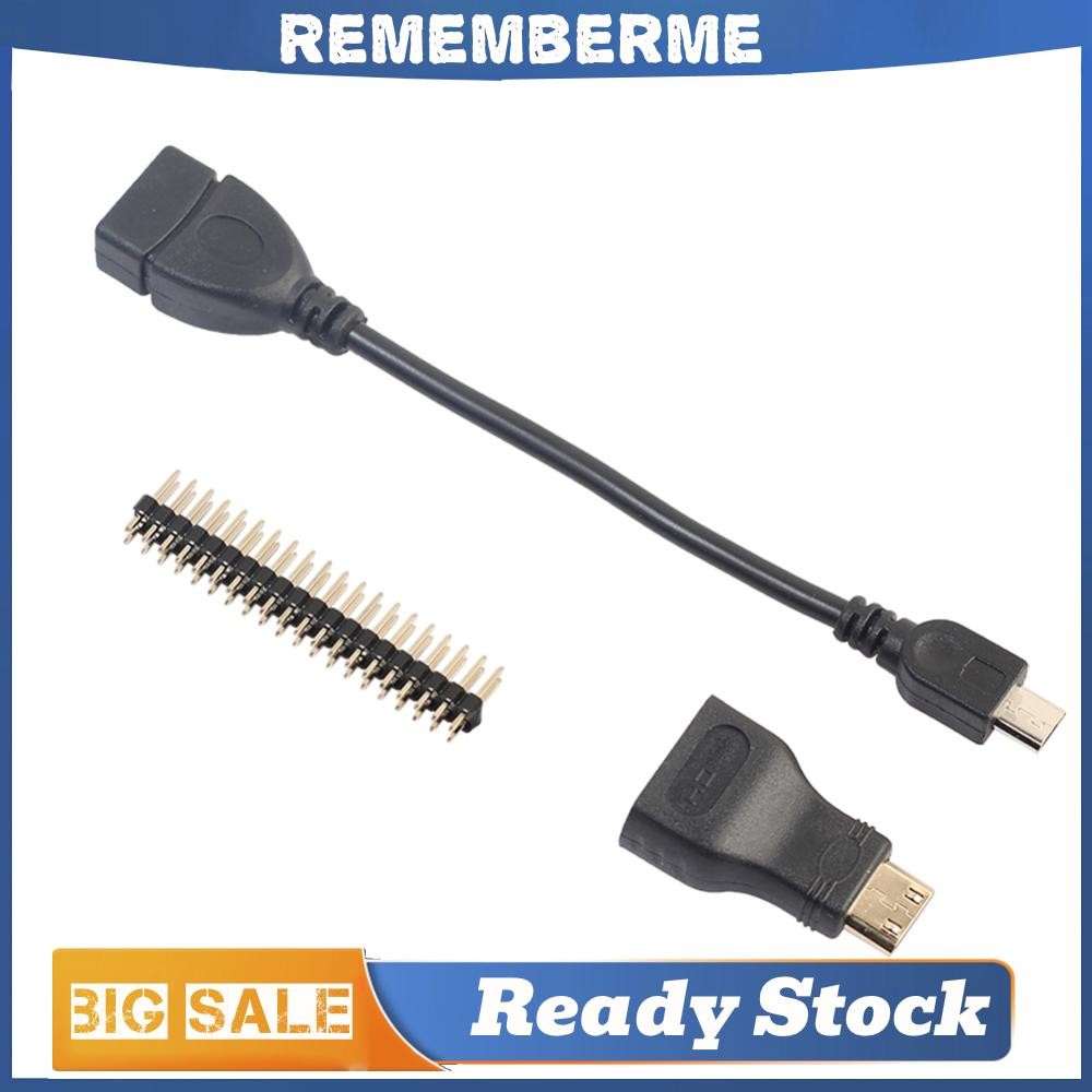 3 in 1 Kit Mini HDMI-compatible to HDMI-compatible+Micro USB+GPIO ...