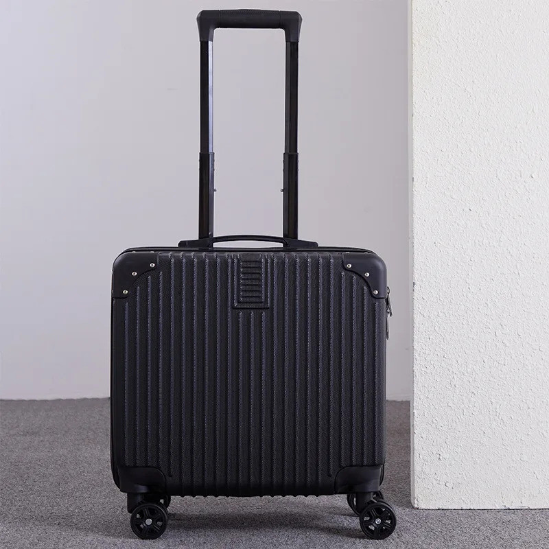 18-inch Suitcase, Mini Carry-on Luggage with Combination Lock, Travel ...