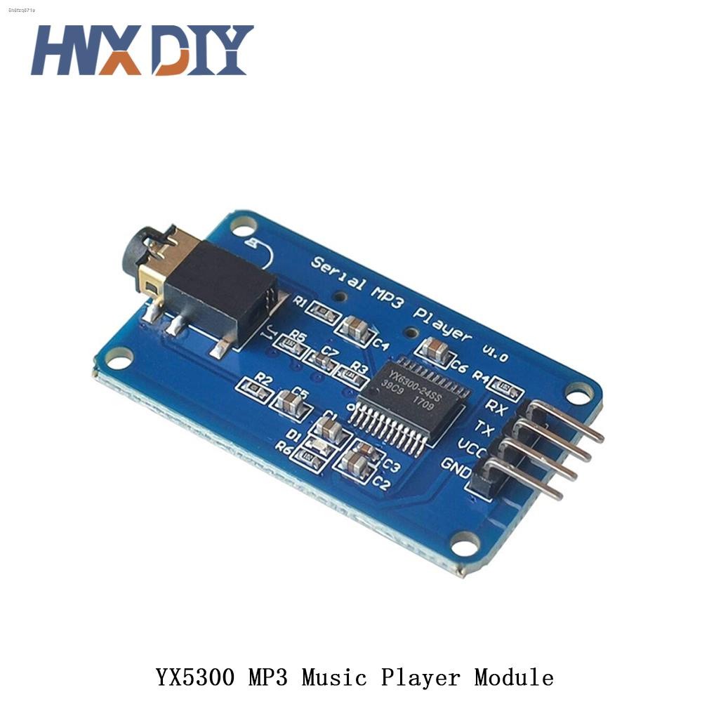 COD☆Yx5300 UART TTL serial control MP3 music player module suporsa MP3 / WAV micro SD /SDHC card ...