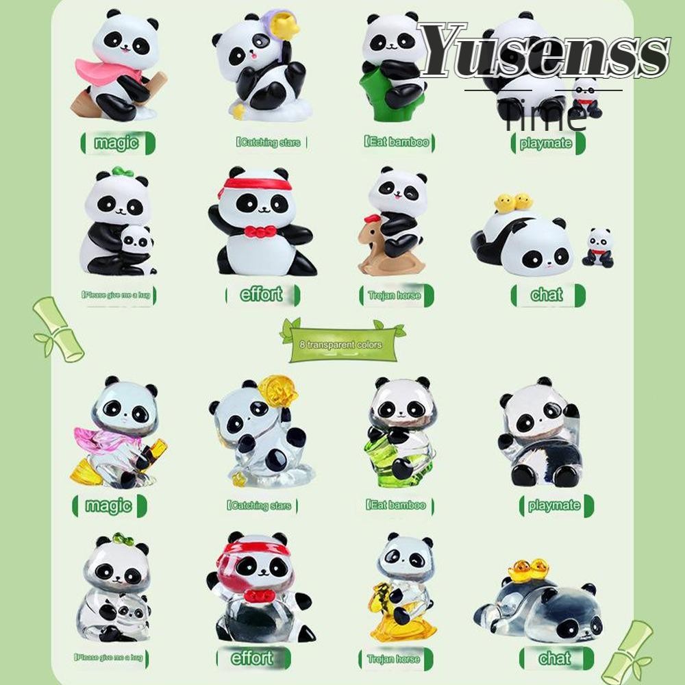 YUSENSS Panda Blind Boxes, Chinese Cartoon Box Toys, Cute Dolls Lovely ...