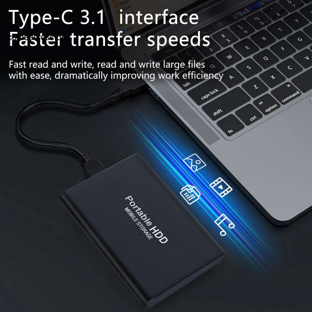 cs Large-capacity Type-c Drive Mobile Hard Disk Ultra-fast Portable Ssd ...