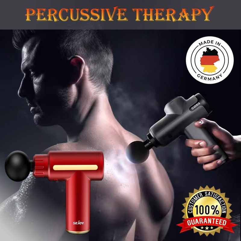 Massage Gun Massager Electric Body Muscle Relaxing Pain Relief Portable ...