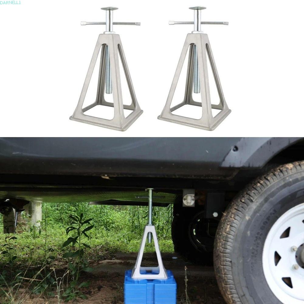 DARNELL1 2PCS RV Stabilizer Jacks, Aluminum Alloy Adjustable Trailer ...
