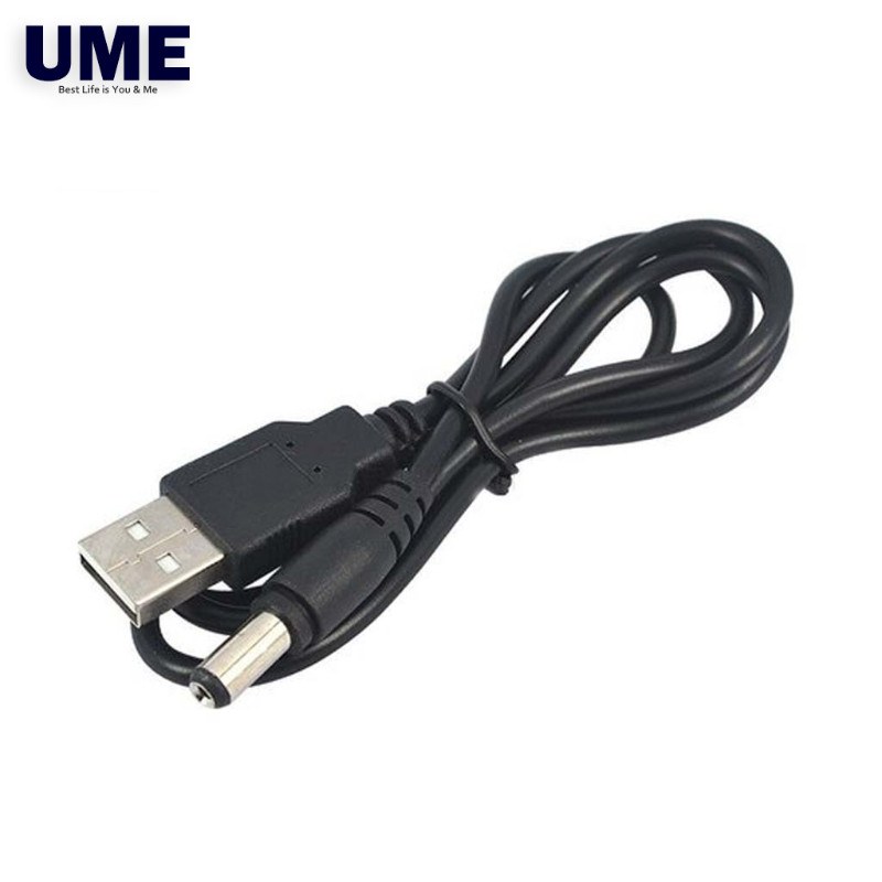 DC 5V USB Male To 5.5mm DC Wire Male Connector Adapter Cord UDC5521 ...