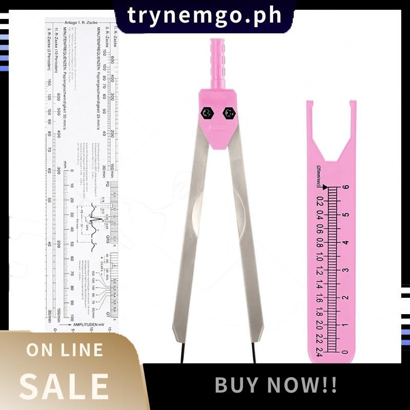 Available EKG Calipers ECG Calipers Measuring Tool with Ruler EKG ...