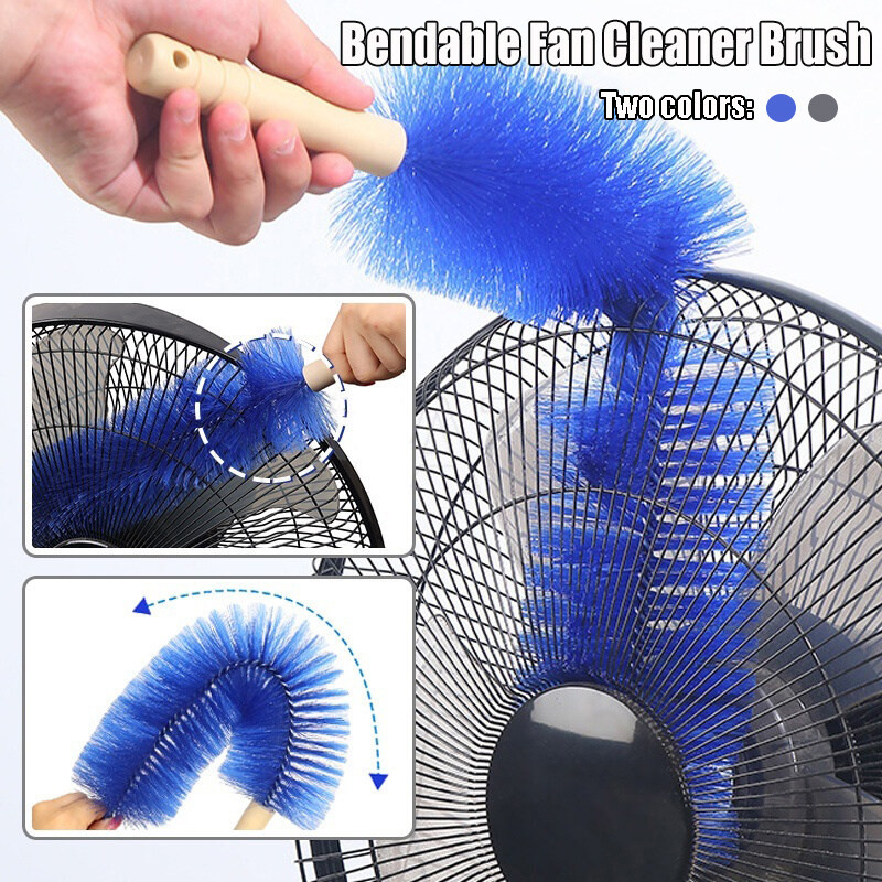 Bendable Fan Dust Removal Brush Microfibre Duster DustRemover Cleanning ...