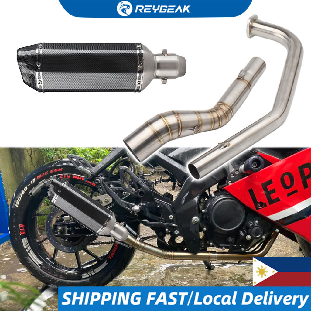 REYGEAK Big Elbow Exhaust For Yamaha Mt15 Xsr155 R15 V3 R15M V4 Mt15 ...
